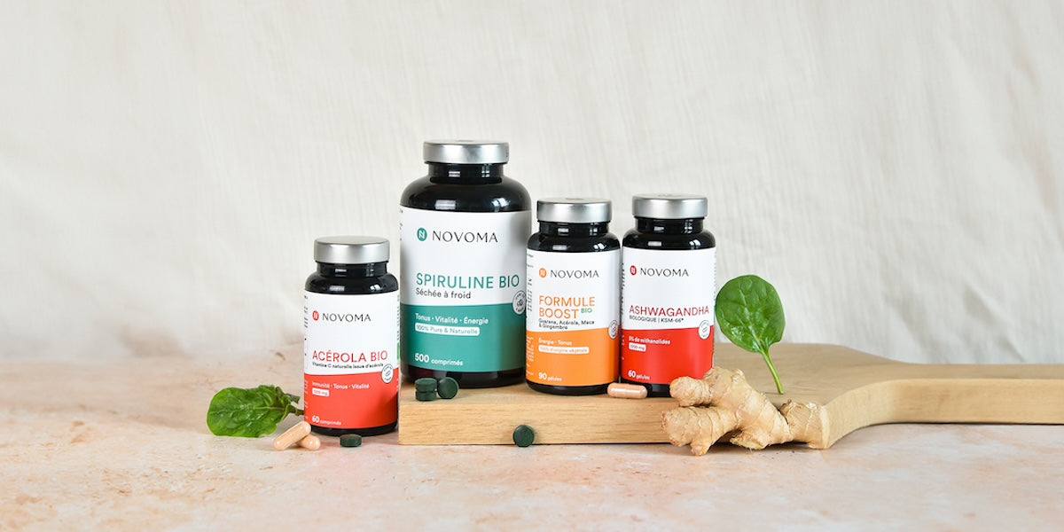 Nos compléments alimentaires Bio - Ecocert – Novoma
