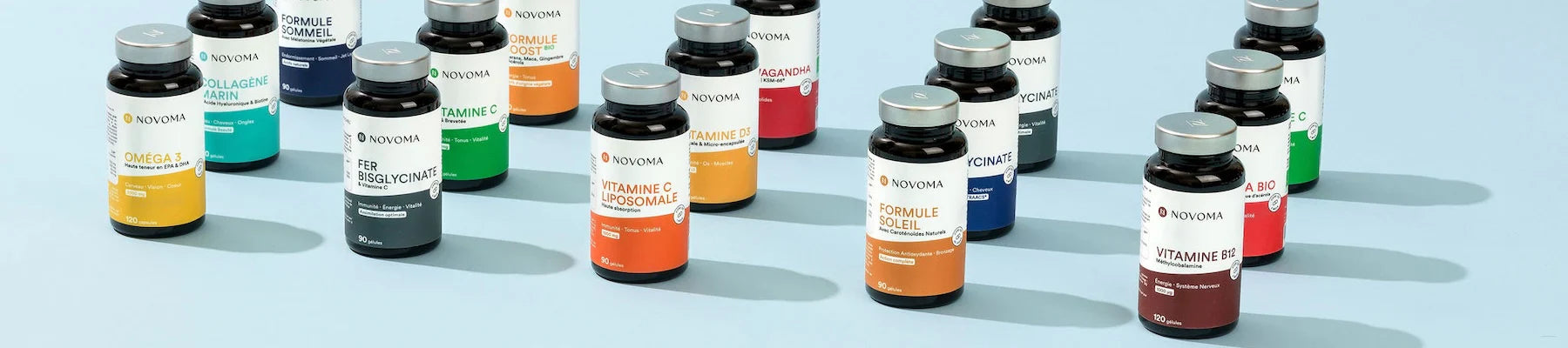 Notre gamme de compléments alimentaires santé & bien-être – Novoma